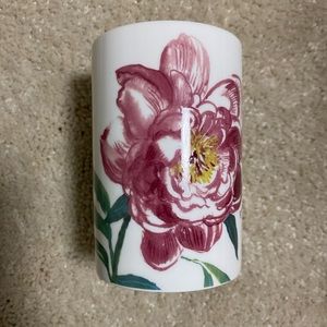 Kitchen | Rose Porcelain Cup And Round Dish Set Brand New | Poshmark